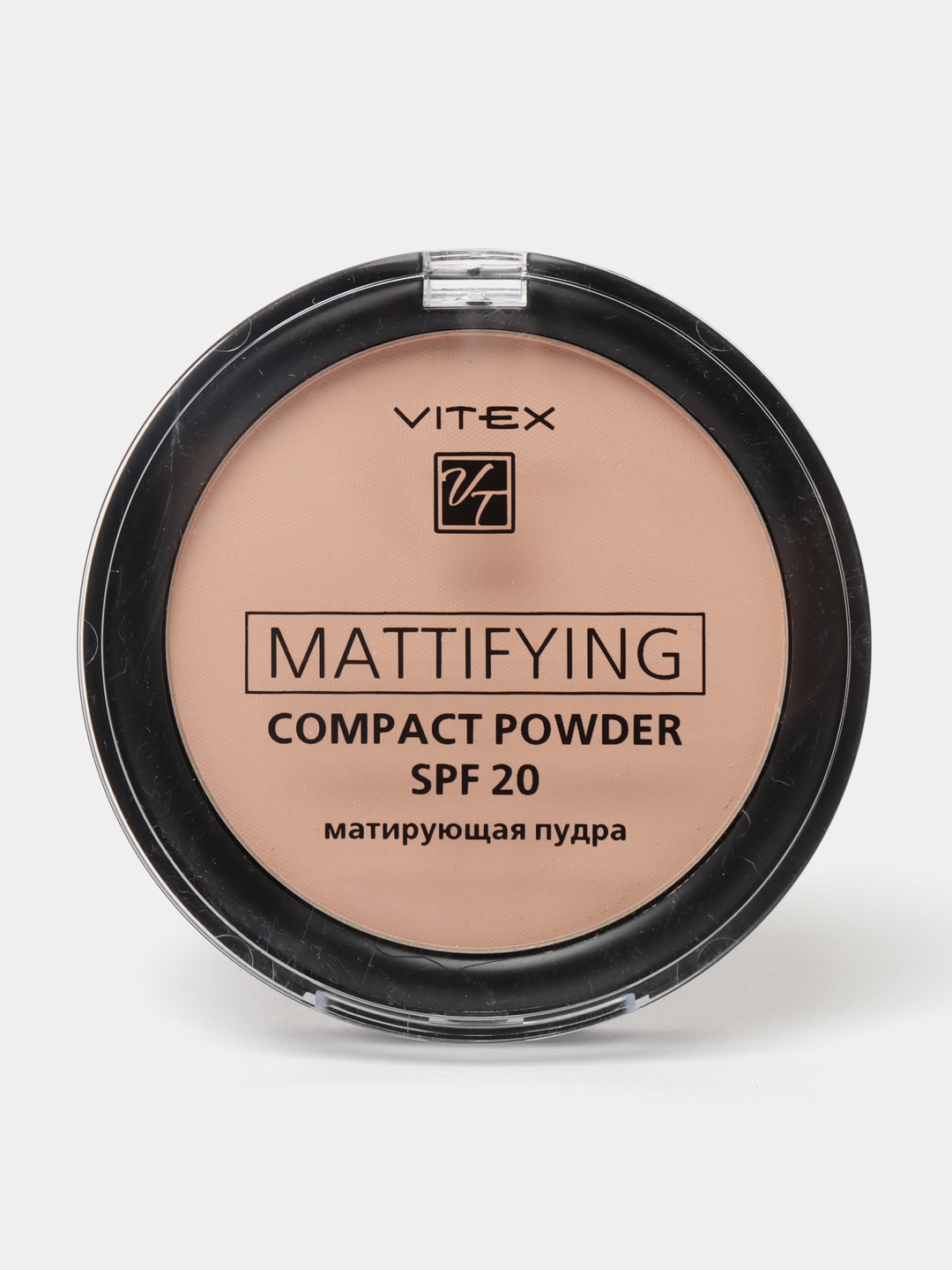Матирующая компактная пудра для лица Vitex Mattifying SPF20, тон 03 ...