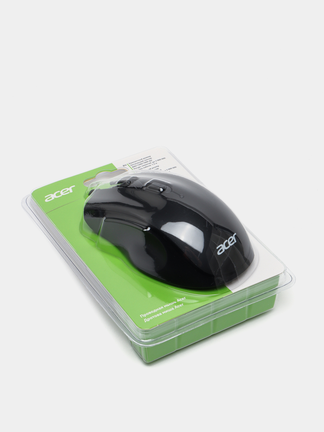 Simli kompyuter sichqonchasi Acer OMW020 USB, Black ZL.MCEEE.004ni ...