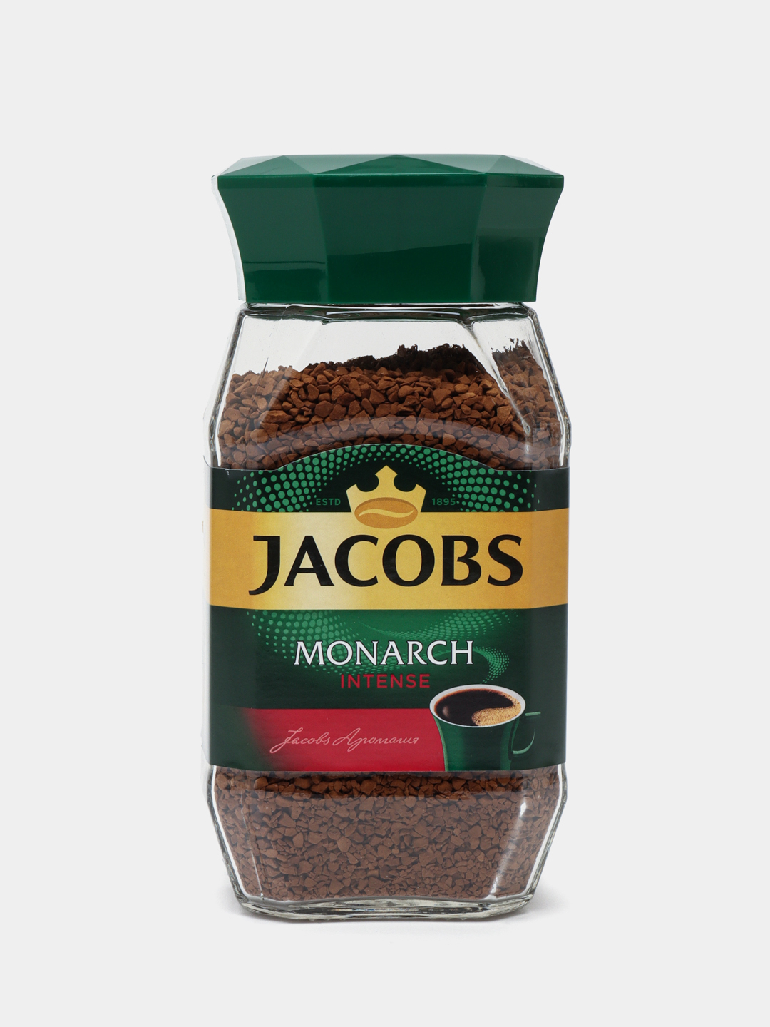 Кофе растворимый Jacobs Monarch Intense, 190 г купить по низким ценам в ...