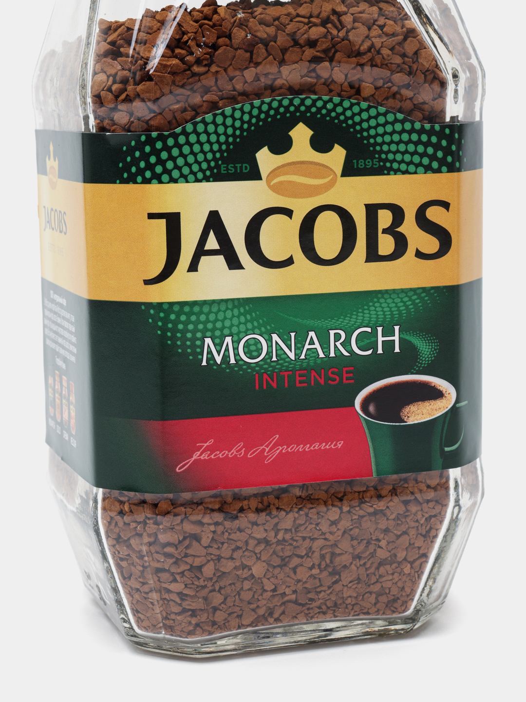 Кофе растворимый Jacobs Monarch Intense, 190 г купить по низким ценам в ...