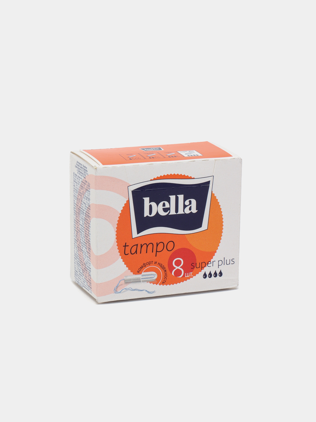Тампоны Bella Tampo Super Plus, 8 шт купить по низким ценам в интернет ...