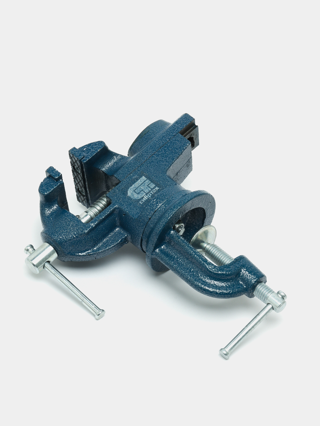 Купить Тиски слесарные Сибртех, настольные, поворотные, ширина рабочих ...