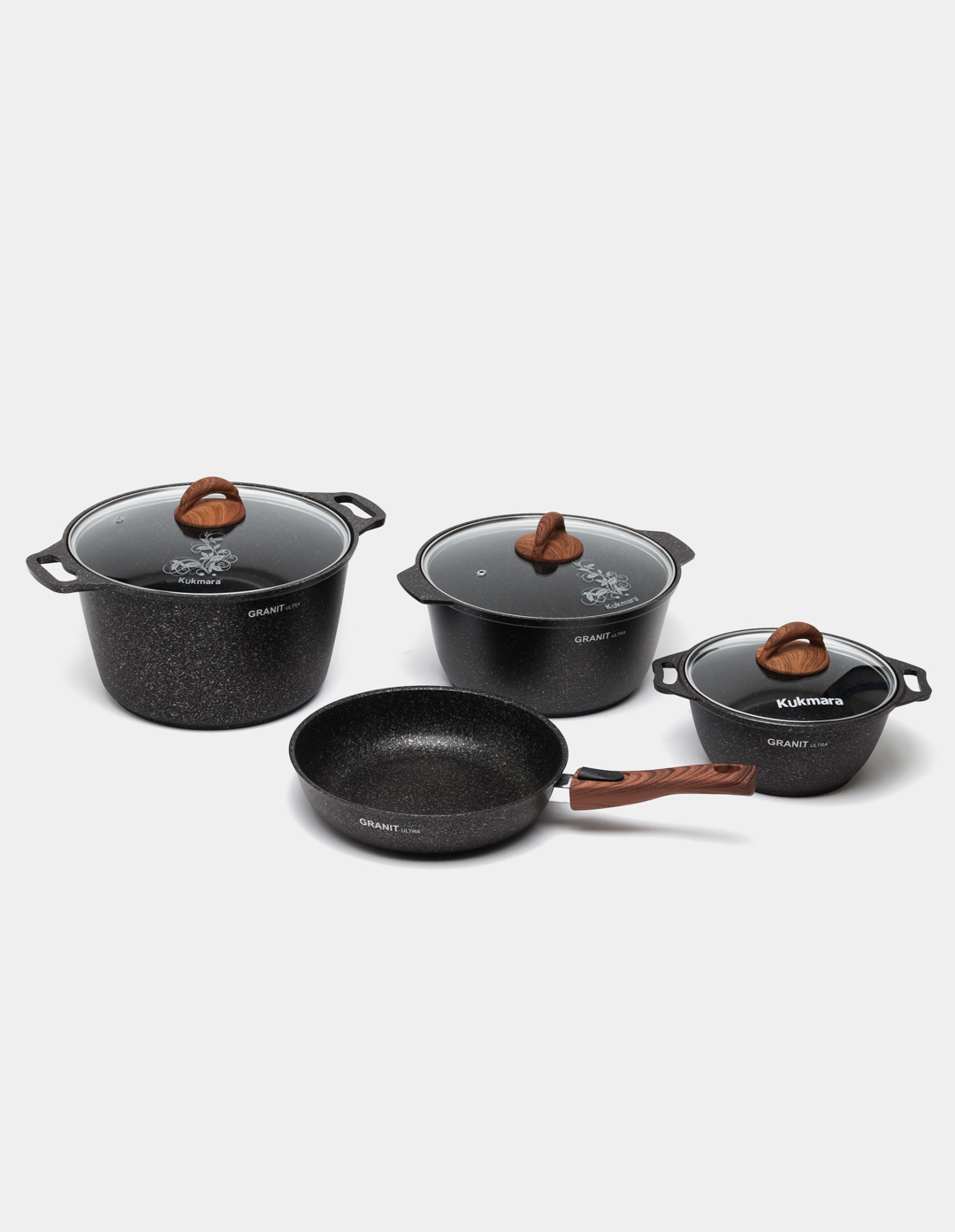 Sovg'a to'plami oshxona anjomlari Kukmara Granit Ultra 19ni arzon narxda sotib oling — Uzum (78)