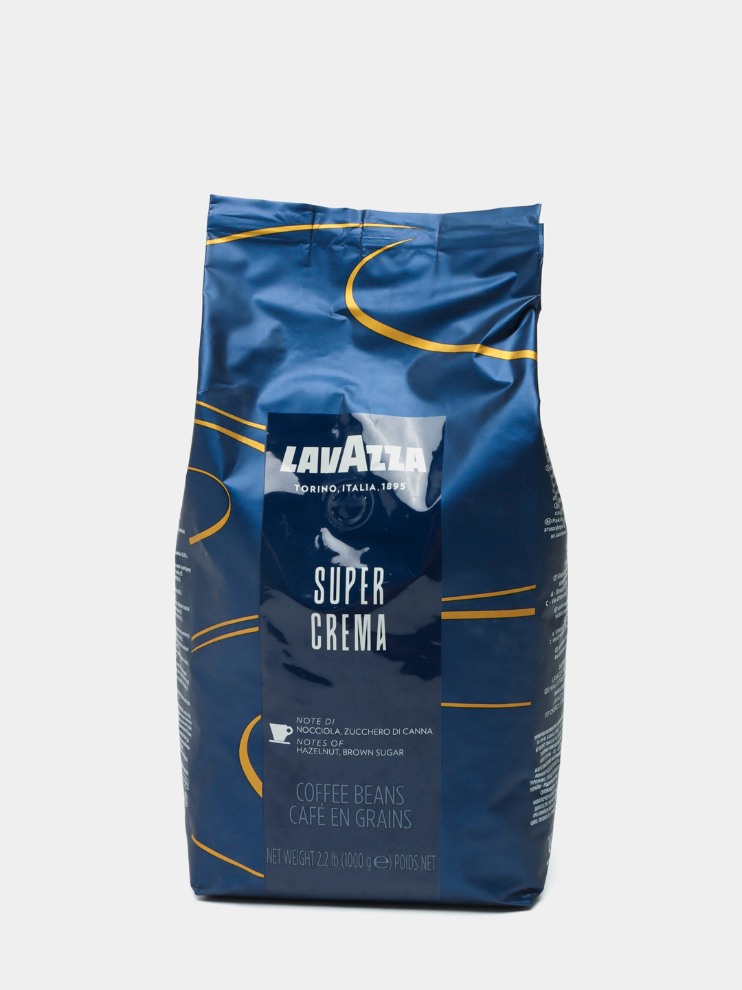 Кофе зерновой Lavazza Super Crema, 1000 г купить по низким ценам в ...