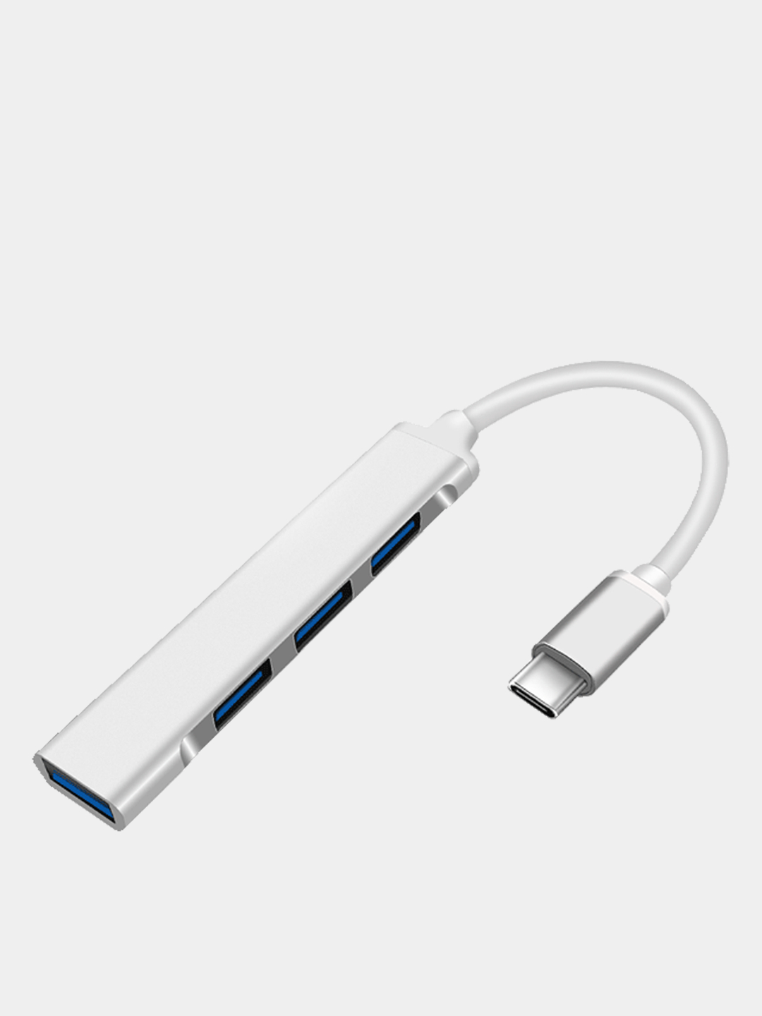Usb хаб концентратор type-C разветвитель на 4 порта купить по низким ...