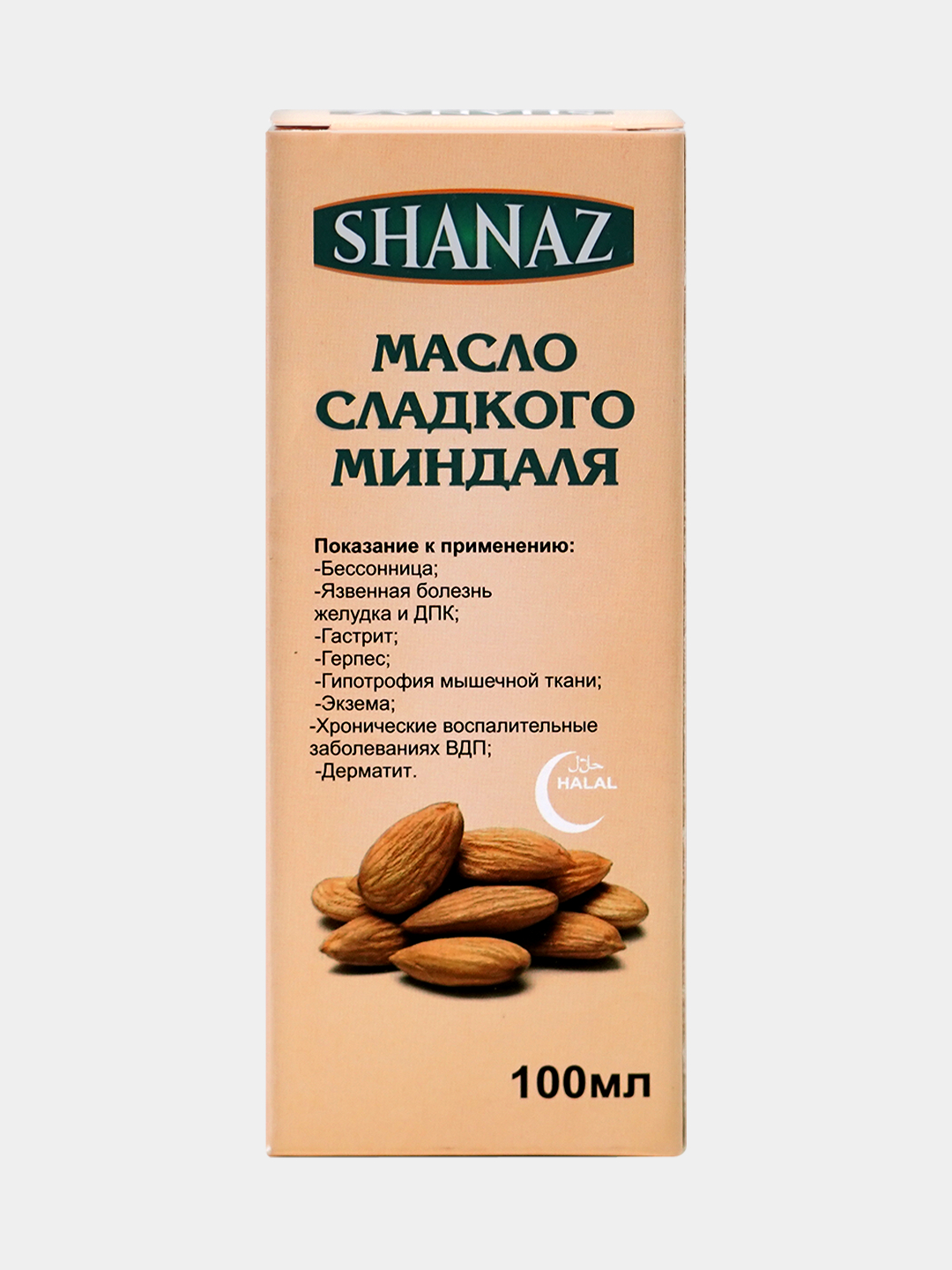 Масло сладкого миндаля Shanaz, 100 мл купить по низким ценам в интернет ...