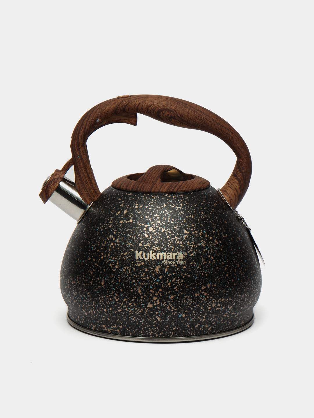 Uzum platformasida Choynak zanglamaydigan po'latdan, granitdan, hushtakli 3 litr, K011ni 1 kunda ...