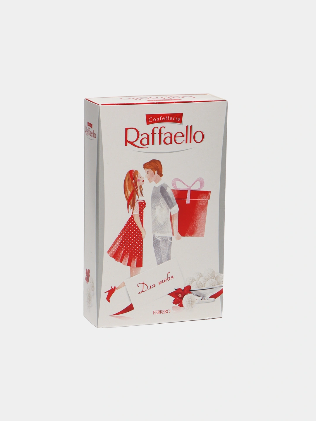 Конфеты Raffaello с миндальным орехом, 70 г за 36990 сум со скидкой 21% ...