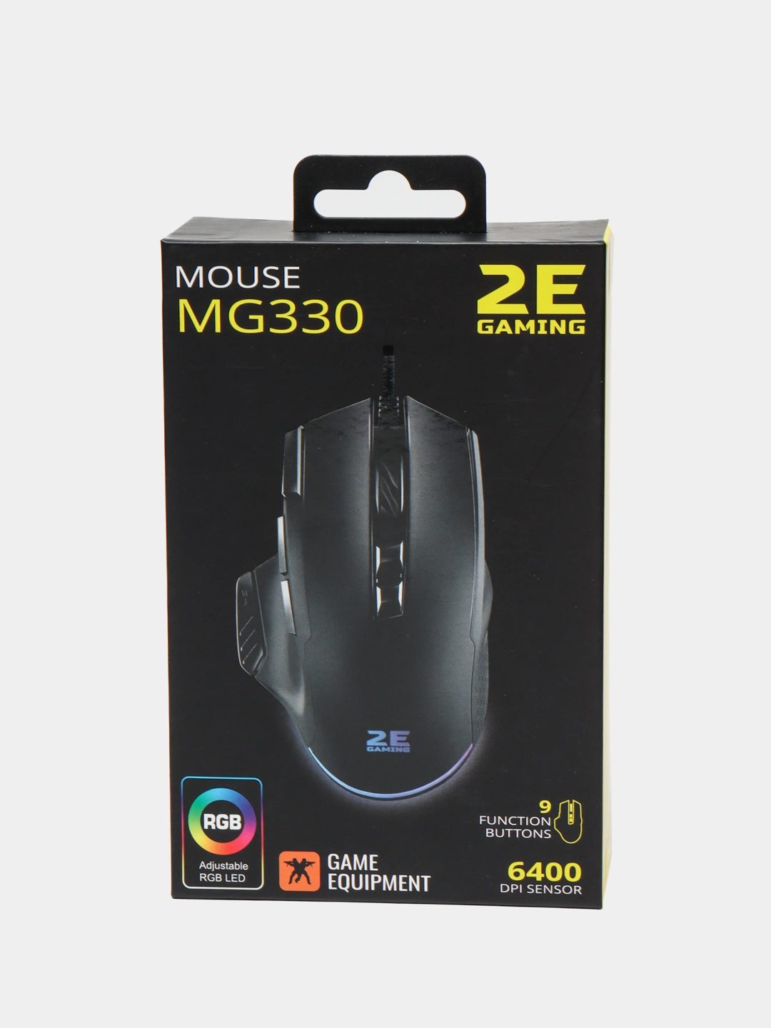 Игровая мышь 2E Gaming MG330 с RGB подсветкой, USB Black за 397000 сум ...