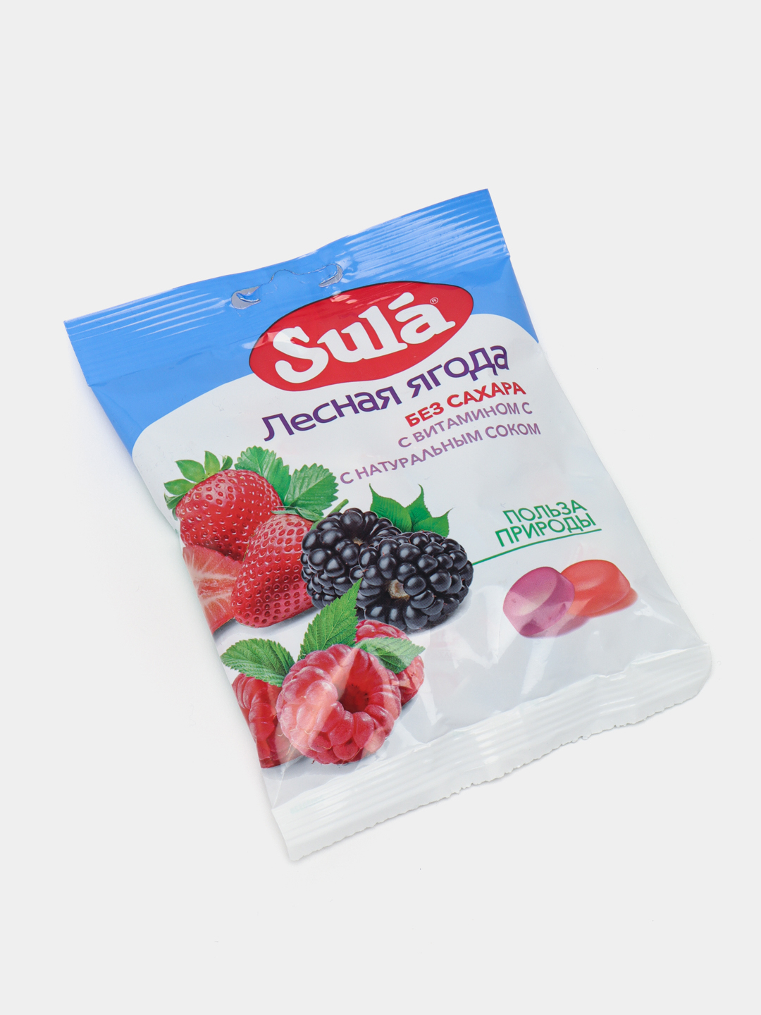 Леденцовая карамель Sula Лесные ягоды без сахара, 60 г купить по низким ...