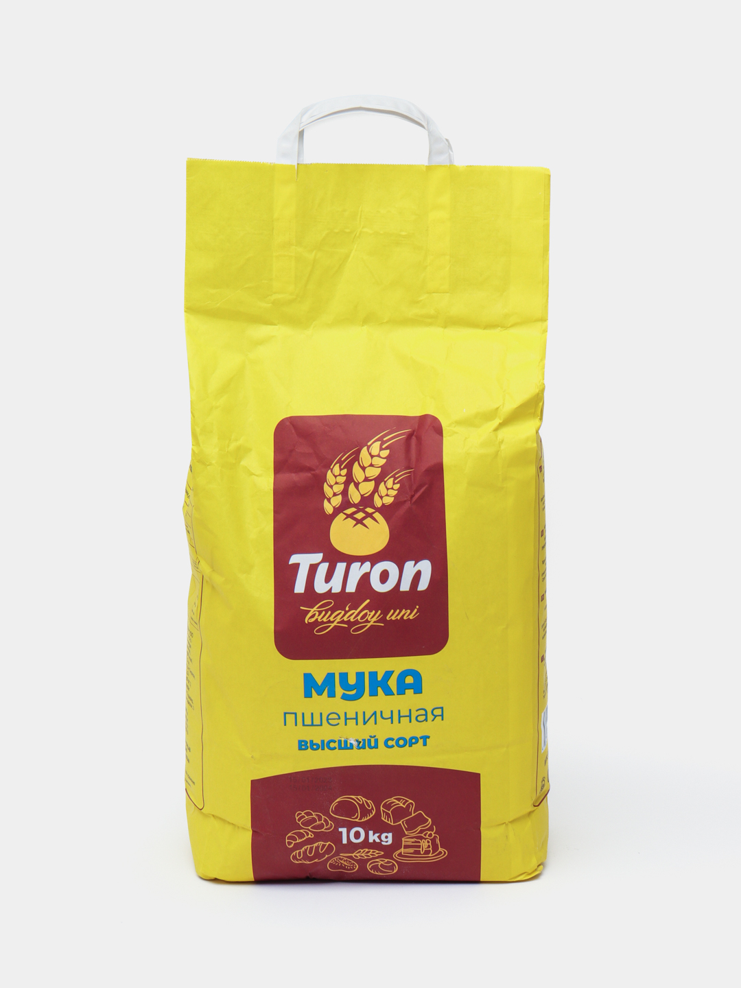 Купить Мука пшеничная Turon, высший сорт, 10 кг за 111000 сум с ...