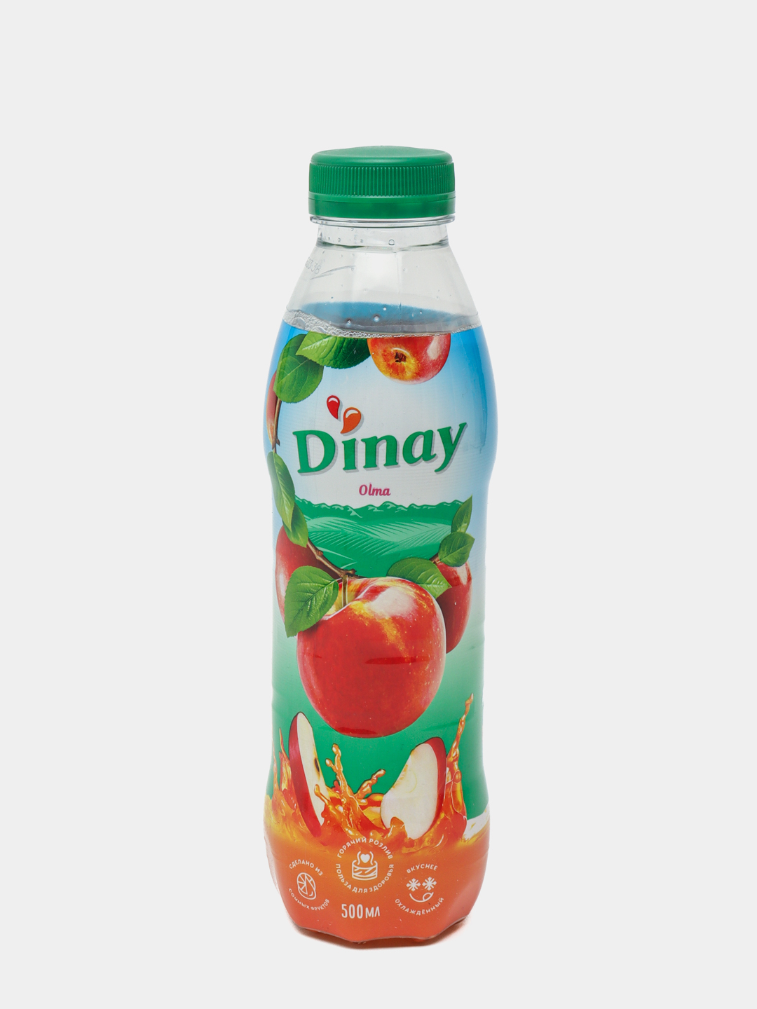 Сокосодержащий напиток Dinay, яблоко, 500 мл купить по низким ценам в интернет-магазине Uzum ...