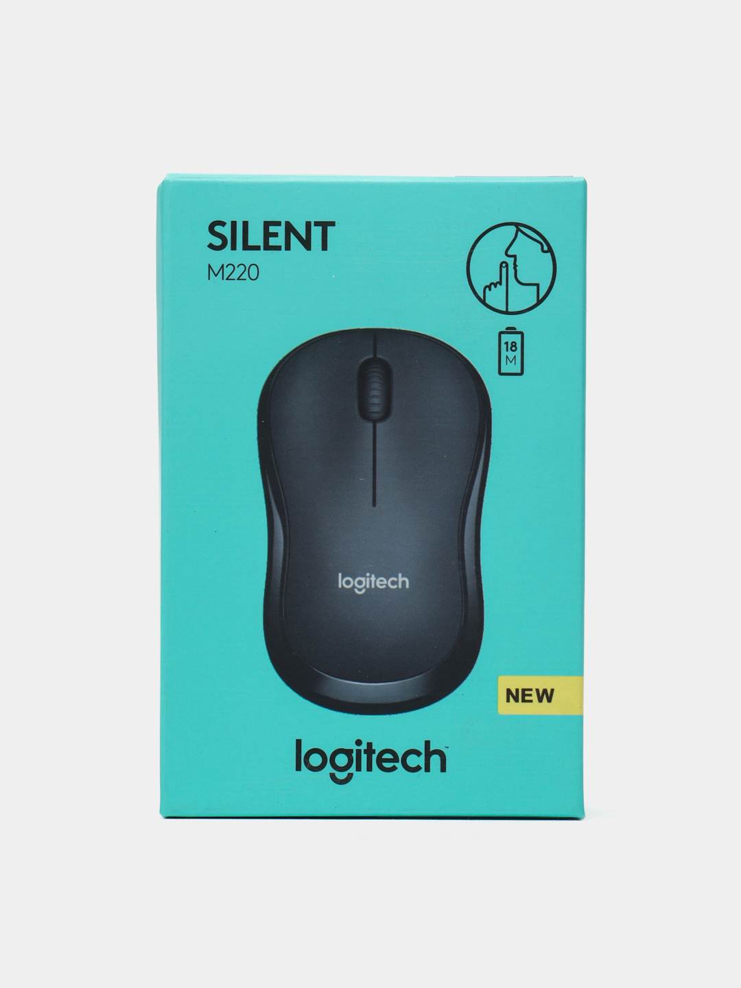 Купить Бесшумная беспроводная мышь Logitech M220 за 150000 сум с ...