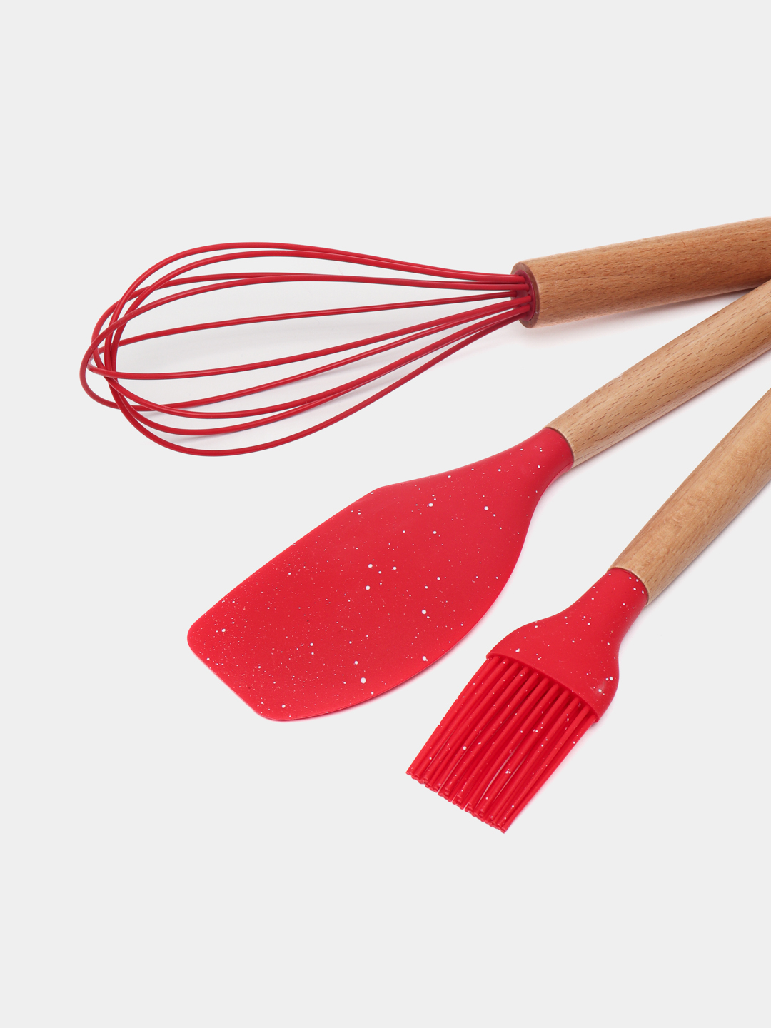 Oshxona buyumlari 12 ta jihoz, tabiiy bambukdan tutqich va erimaydigan ...