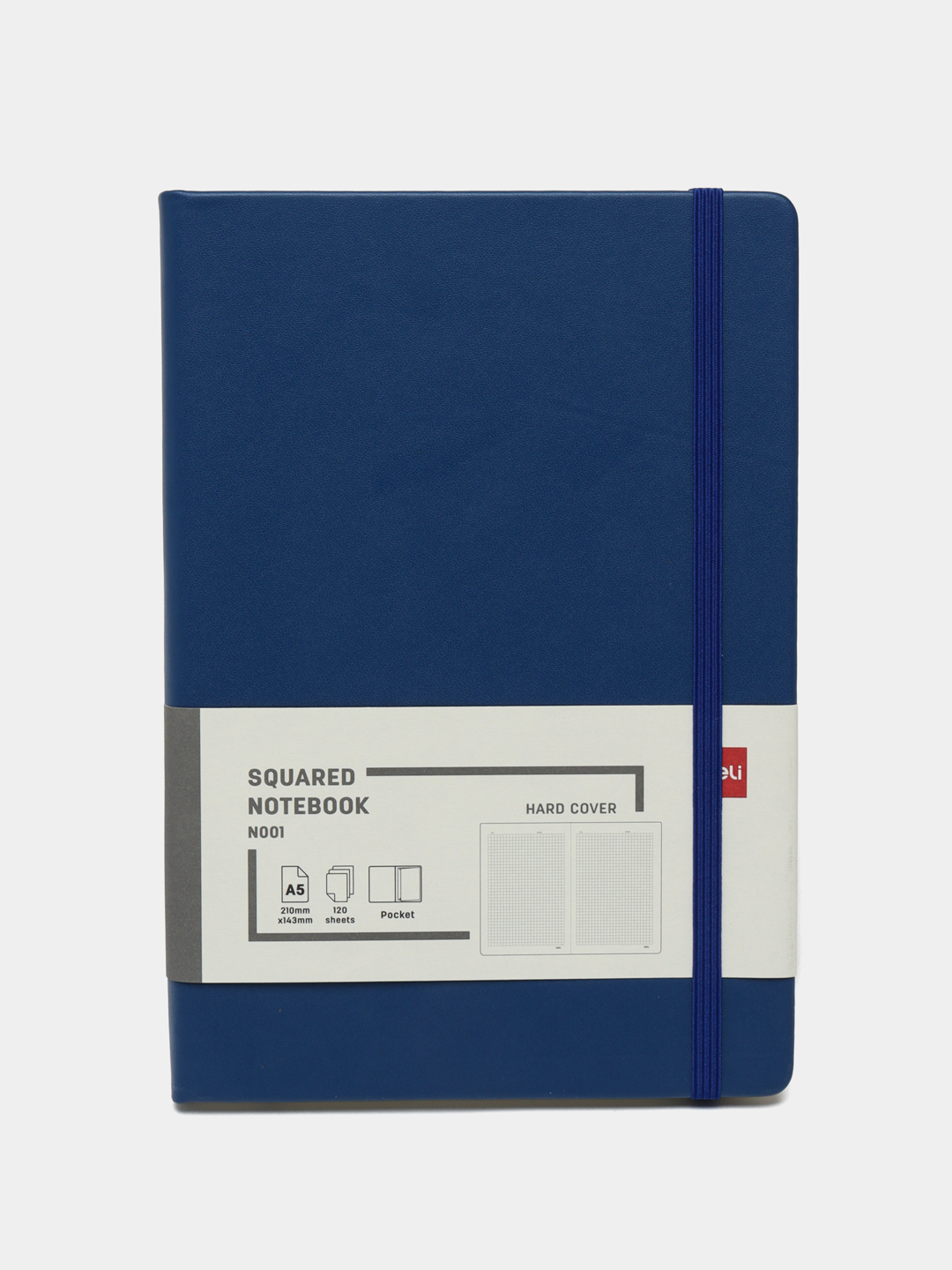 Блокнот в клетку Deli N001, 120 листов купить по низким ценам в ...