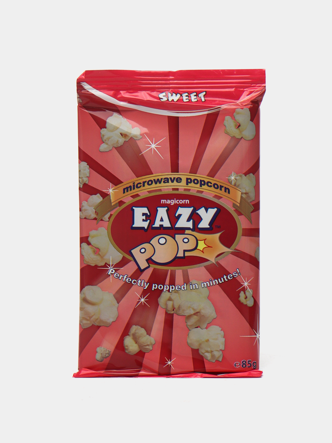 Попкорн Eazypop Sweet Microwave Popcorn, 85 г купить по низким ценам в ...