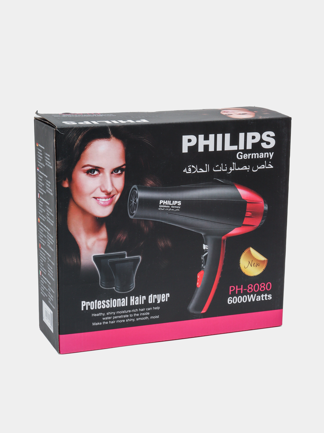 Купить Фен для волос Philips PH-8080 6000W за 212000 сум с бесплатной доставкой за 1 день на Uzum