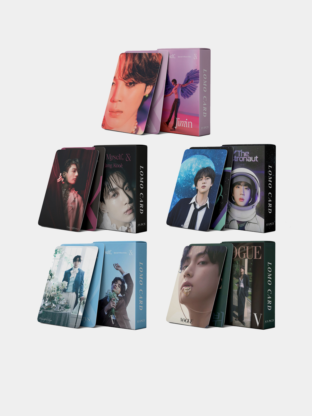 Купить Карточки K-POP "BTS", 55 шт за 69000 сум с бесплатной доставкой ...