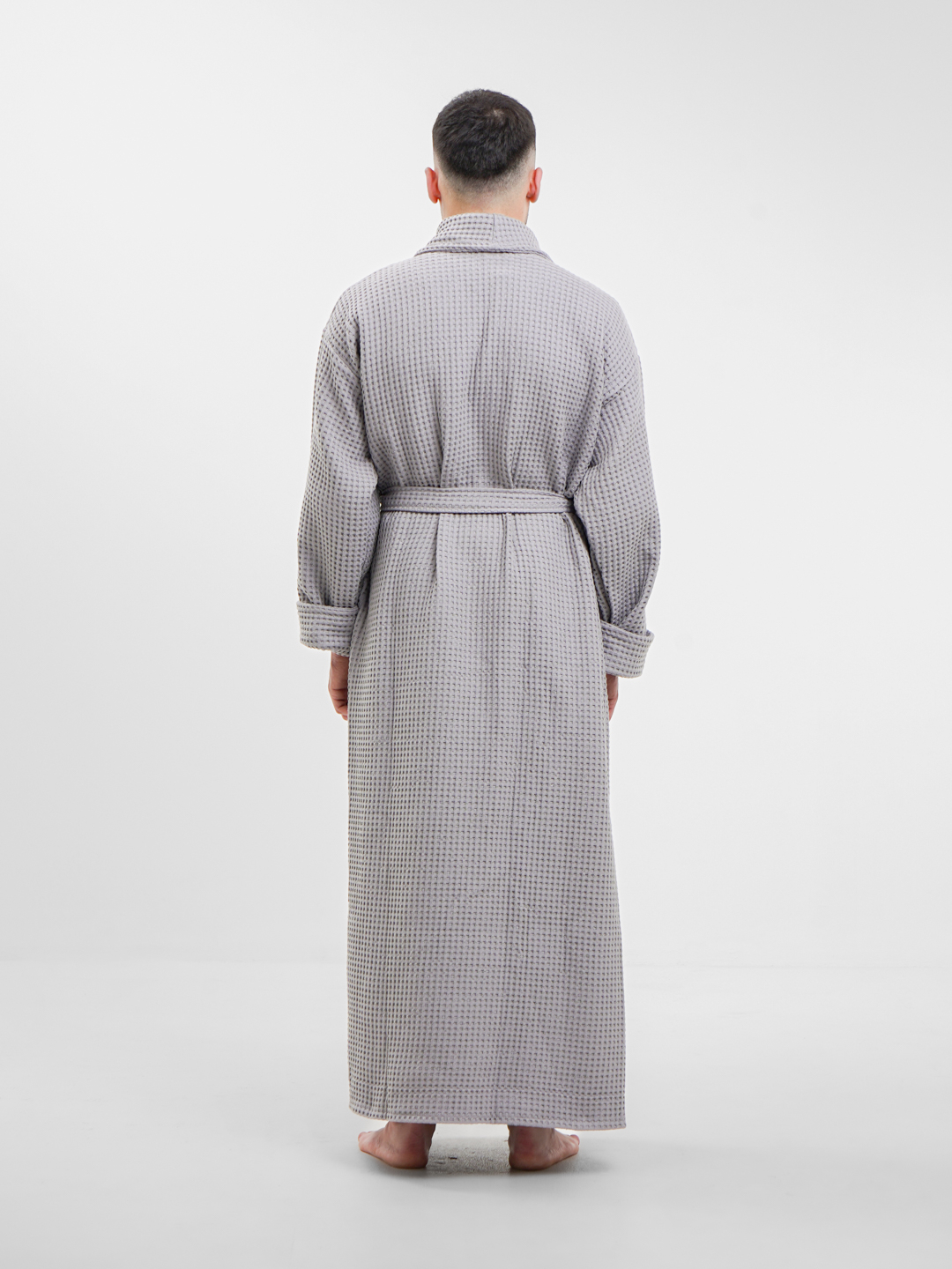 Купить Мужской и женский банный халат AliHome, вафельный за 232000 сум ...