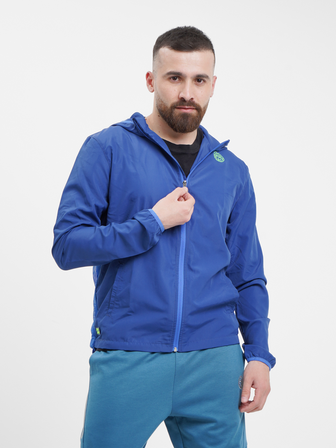 Мужская куртка Bidi Badu Mace Tech Magic Windbreaker - blue купить по ...