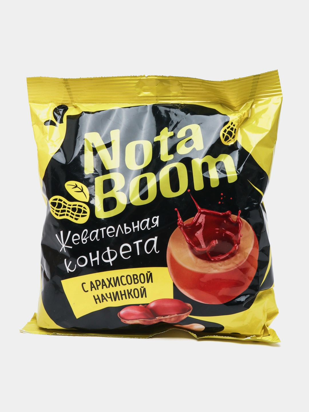 Жевательная конфета Nota Boom, с арахисовой начинкой, 500 г за 54390 ...