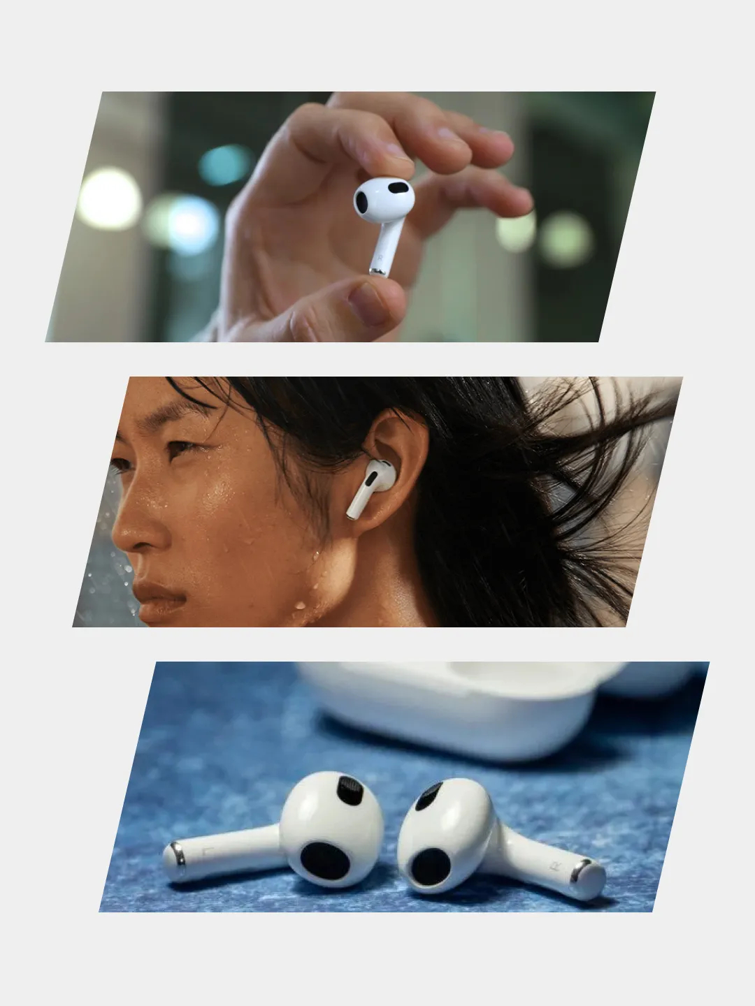 Наушники беспроводные Pods 3 (hi-fi chip), для iPhone и Android ...