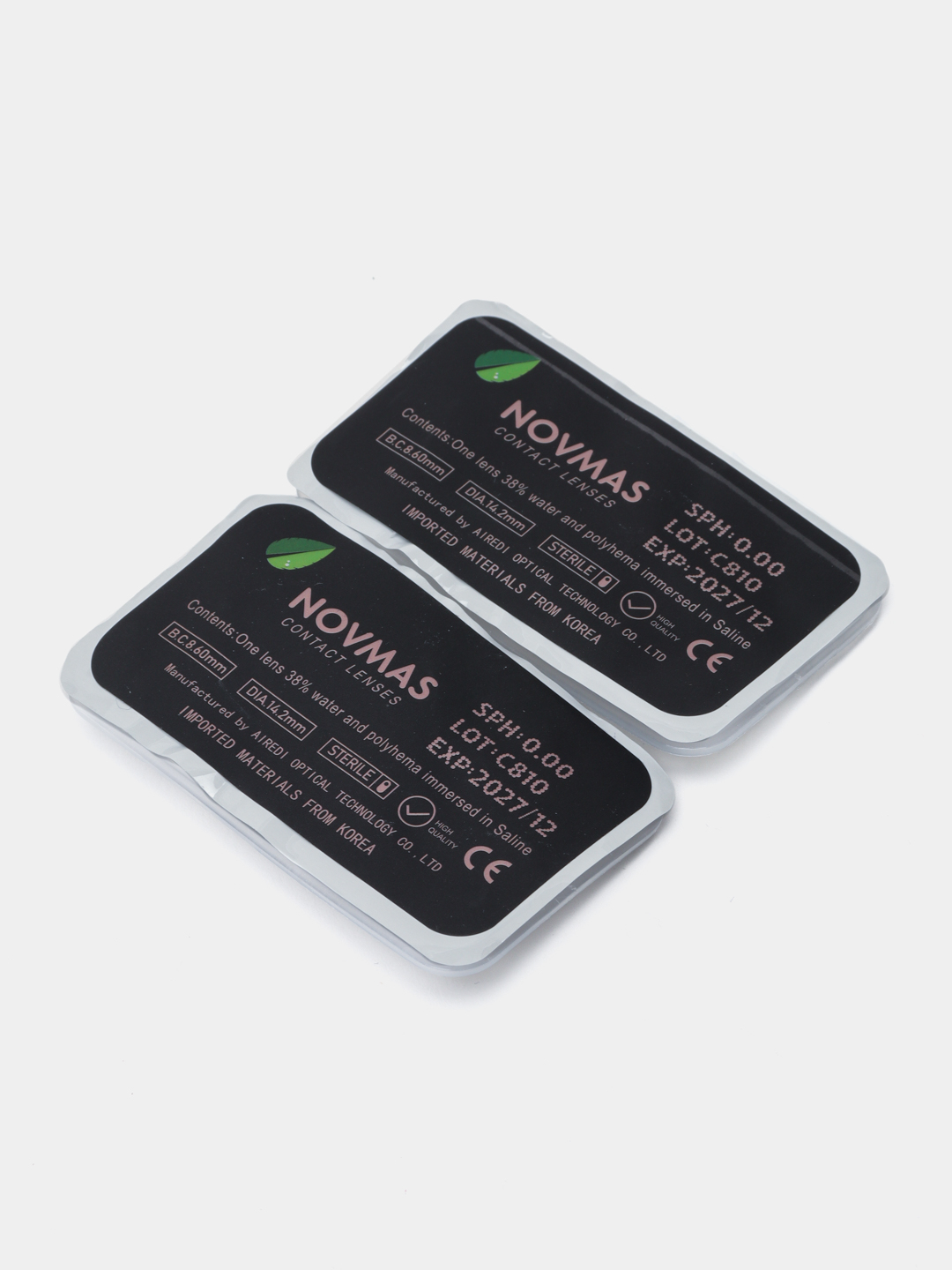 Цветные контактные линзы Novmas Black купить по низким ценам в интернет ...