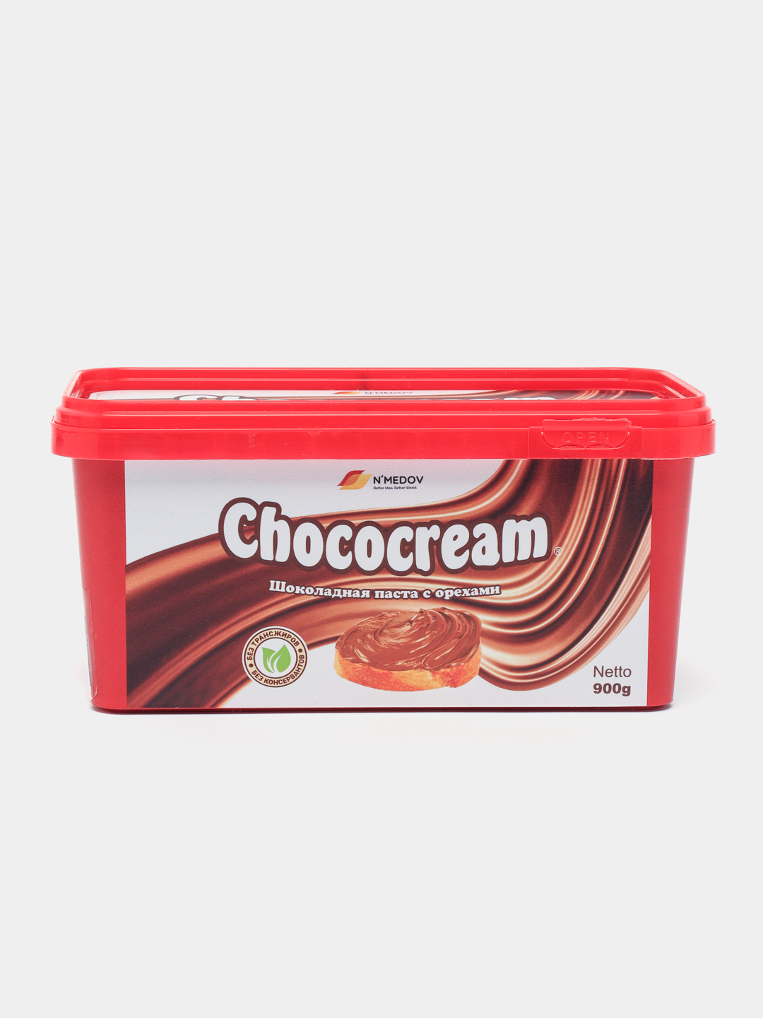Нежный вкус и приятный аромат шоколадно-ореховой пасты Chococream, 900 г купить по низким ценам ...