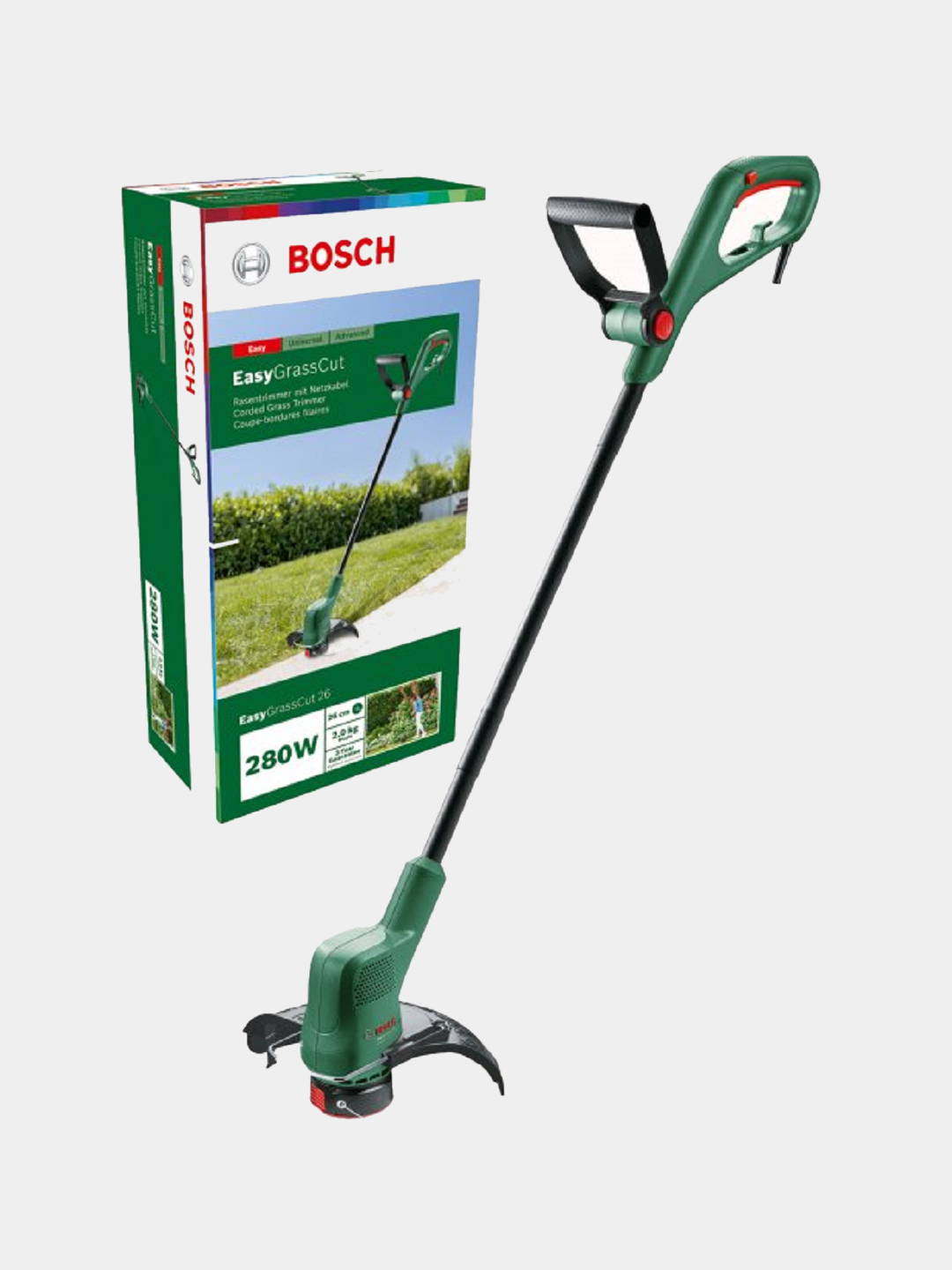 Электрический триммер Bosch Easy Grass Cut 26 купить по низким ценам в ...