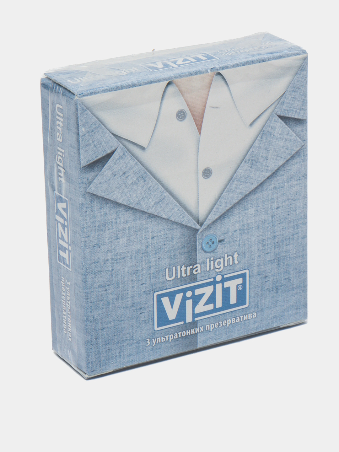 Презервативы Vizit Ultra Light, ультратонкие, c накопителем, 3 шт ...