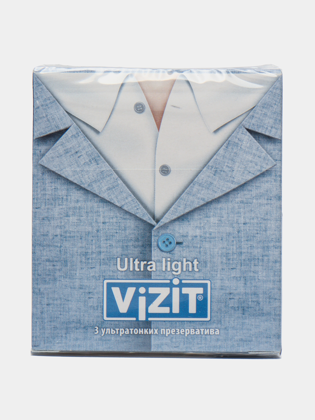 Презервативы Vizit Ultra Light, ультратонкие, c накопителем, 3 шт ...