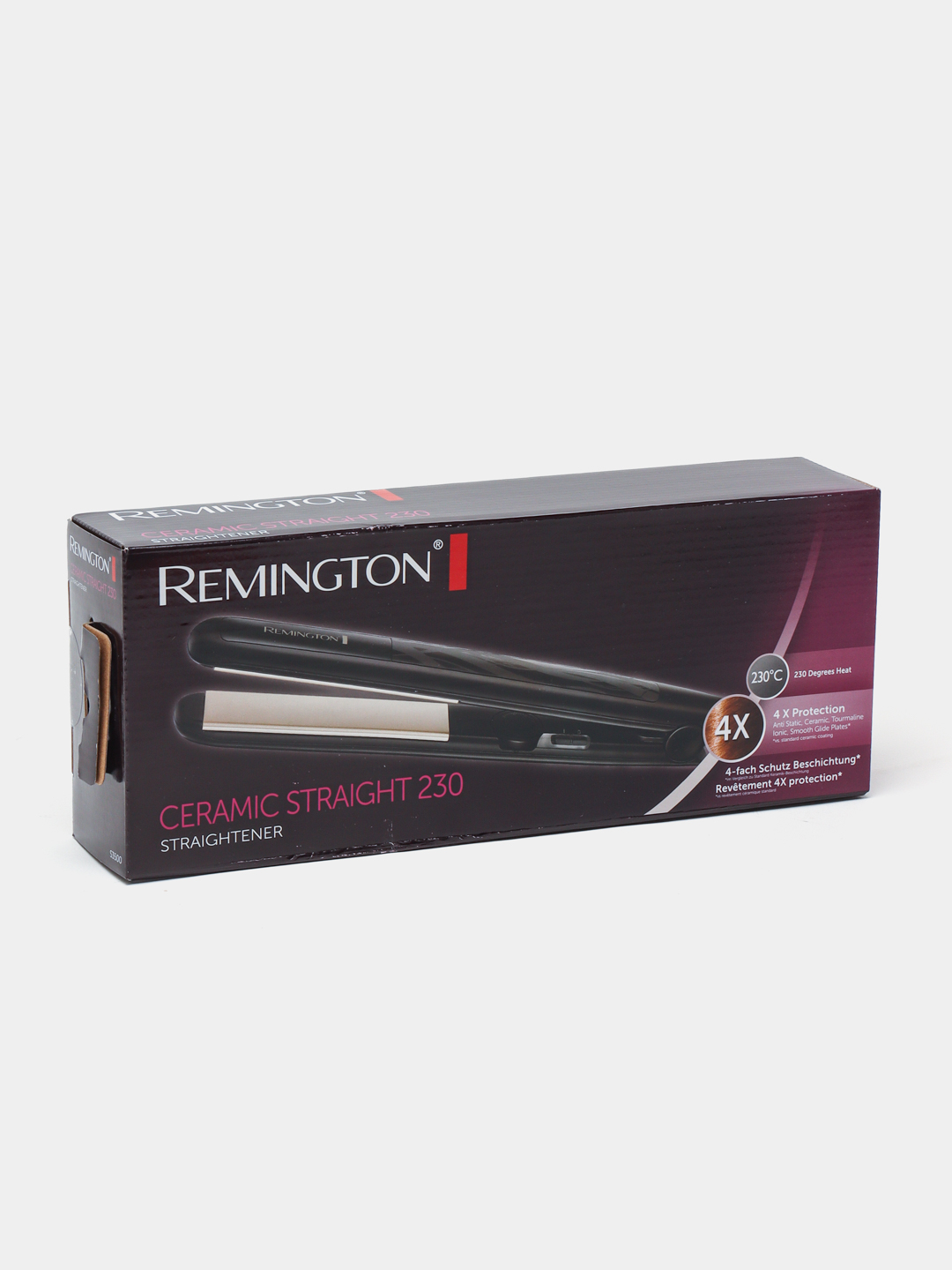 Выпрямитель утюжок для волос Remington Ceramic Slim 230 S3500, 4 уровня ...