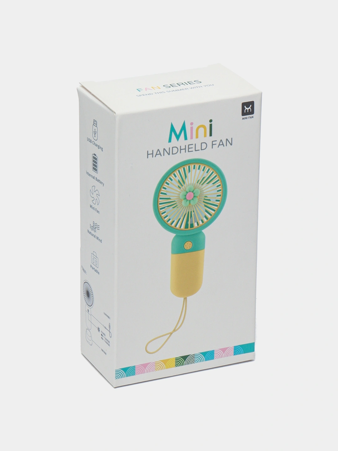 Portativ mini ventilyator USB bilanni arzon narxda sotib oling — Uzum