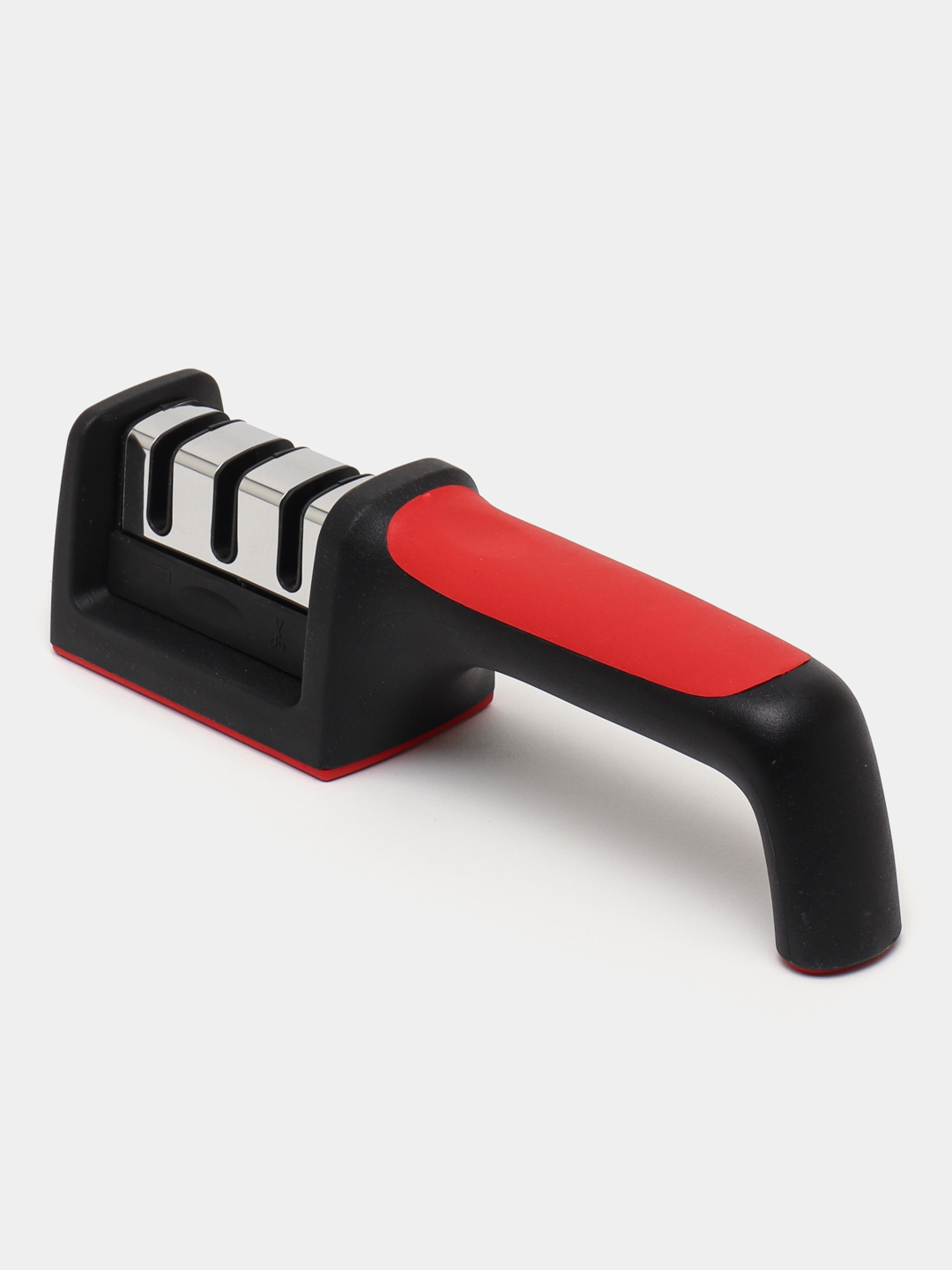 Pichoq o'tkirlagich, 3 turdagi o'tkirlash bilan, pichoq, qaychi va ...