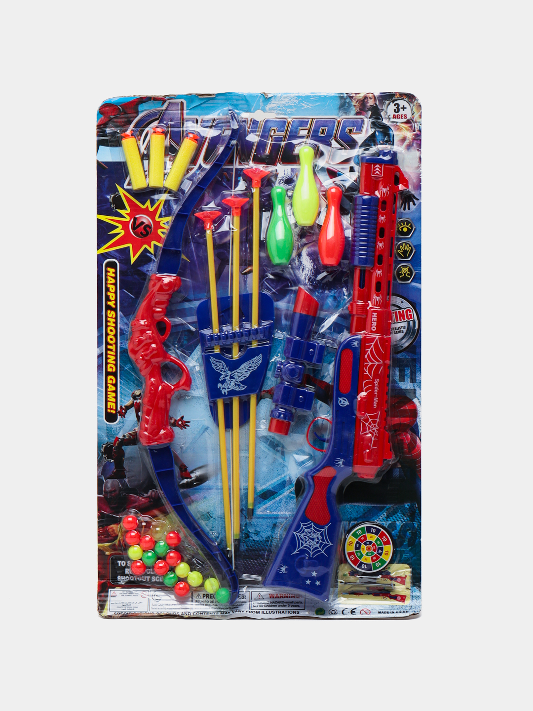 Купить Набор лука и винтовки в картоне, арт.9311-105A-10 за 42000 сум с бесплатной доставкой за ...