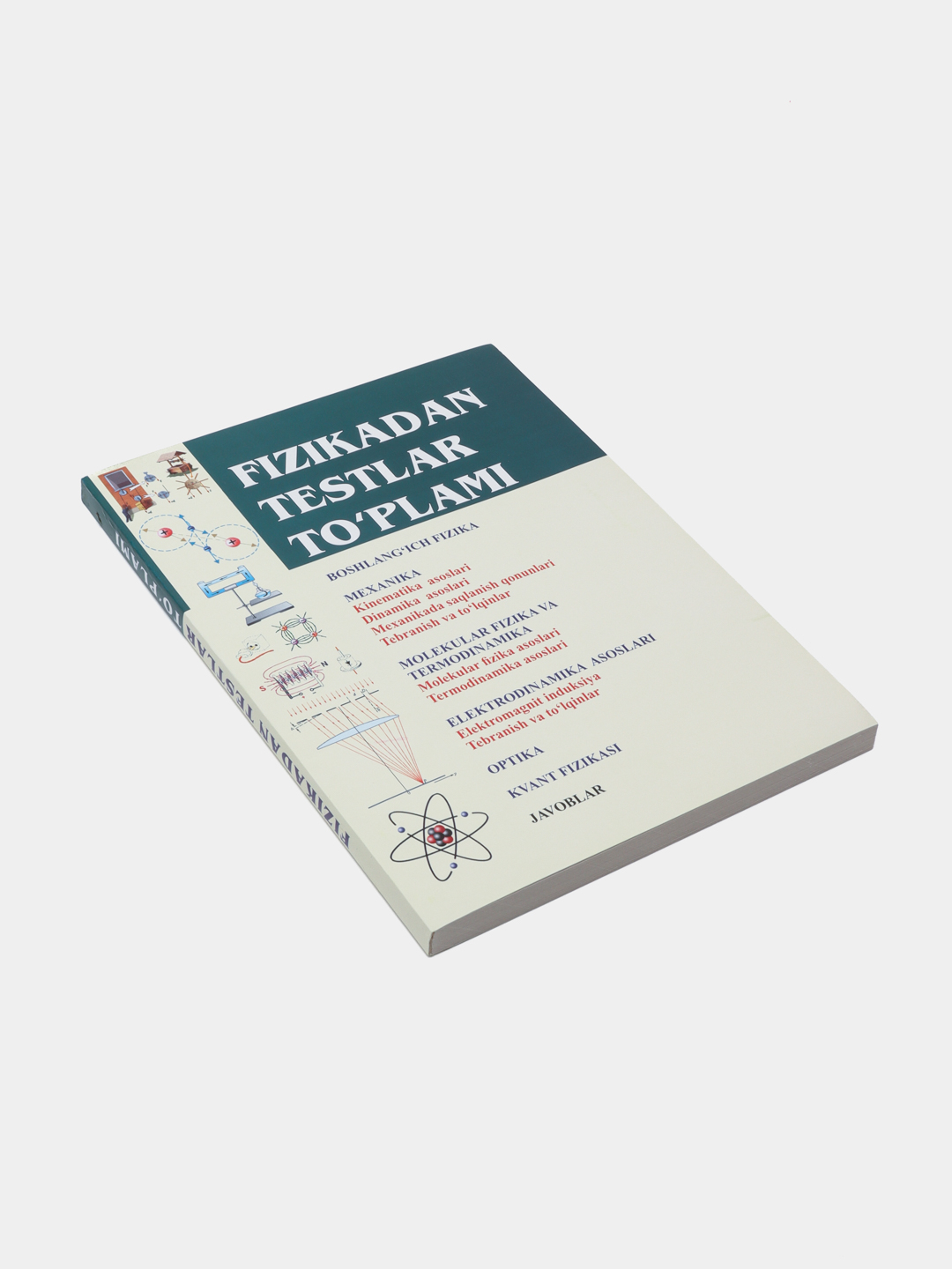 Fizikadan testlar to'plami, Abduraim Uzoqov 50000 so'mga 33% chegirma ...