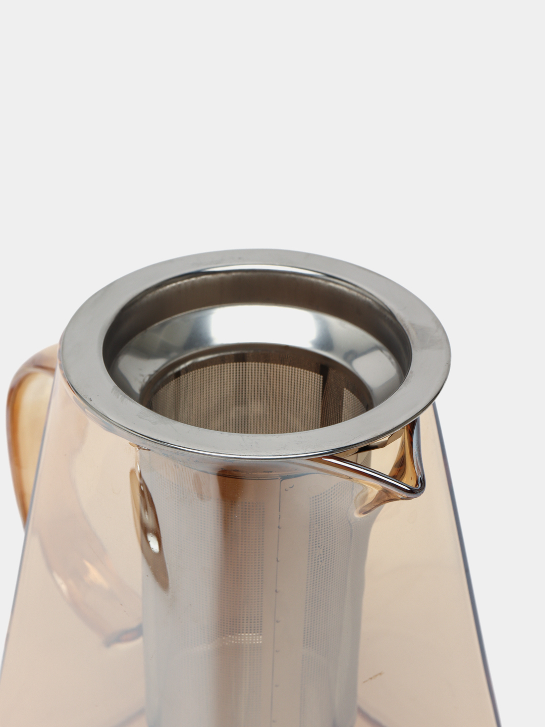 Choy damlash uchun choynak, shisha, to'rli, piramida, issiqga chidamli, 950 mlni arzon narxda ...