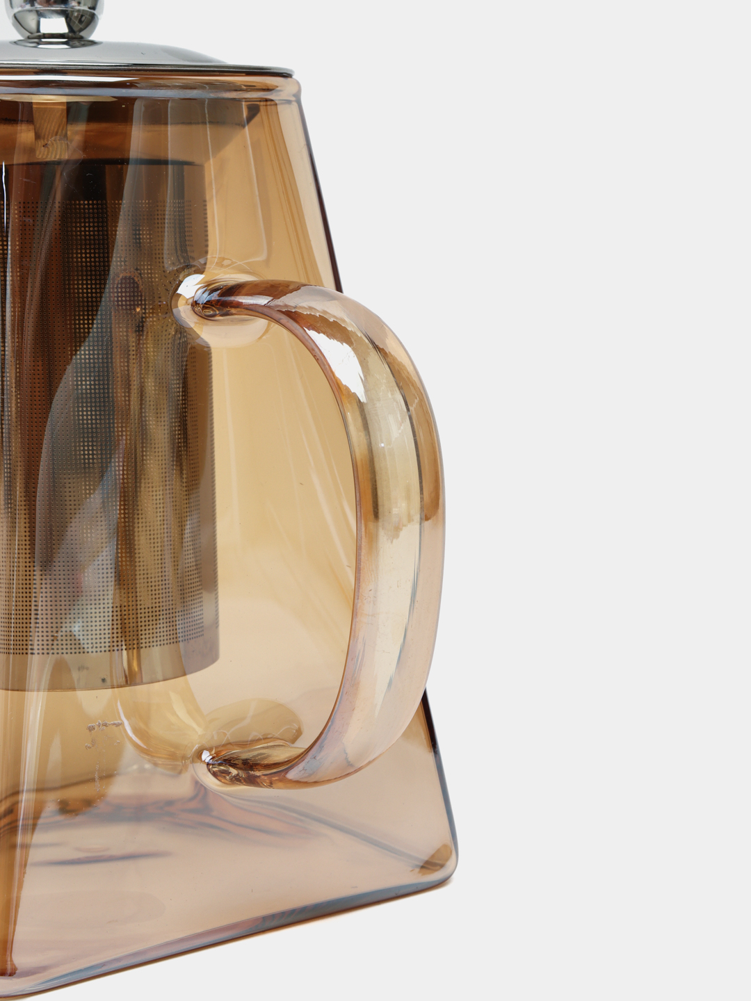 Choy damlash uchun choynak, shisha, to'rli, piramida, issiqga chidamli, 950 mlni arzon narxda ...