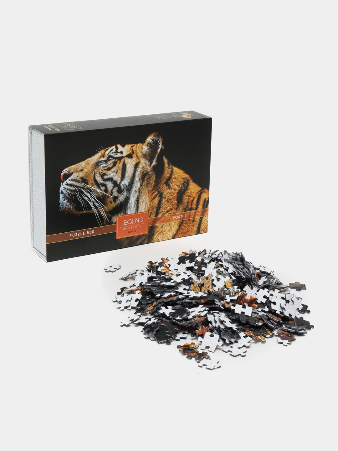 Pazl Hatber Premium ZooStyle-Yolbars ko'zi, 500 ta element, A2f, 480 * ...