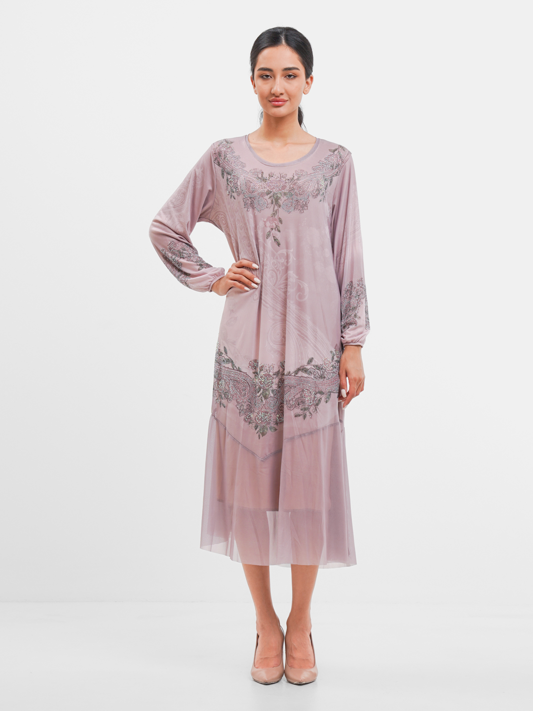 Купить Платье посведневное, модель 018 за 280000 сум с бесплатной доставкой за 1 день на Uzum