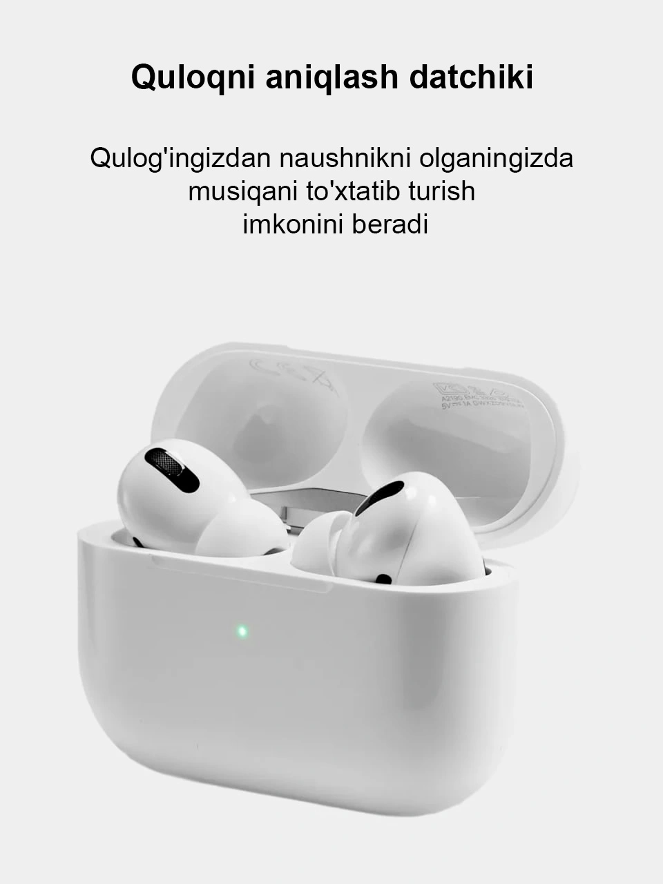 Simsiz quloqchinlar Air Pro ANC Premium, shovqin bekor qiladigan ...