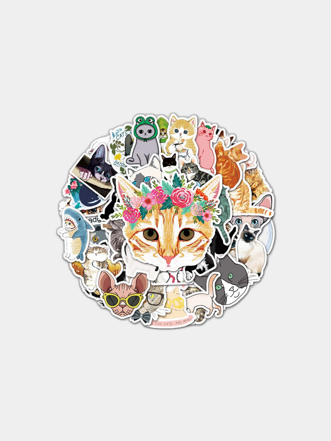 Купить Аниме неклейки Котики Isekai, 5 стикеров за 13000 сум с бесплатной доставкой за 1 день на ...