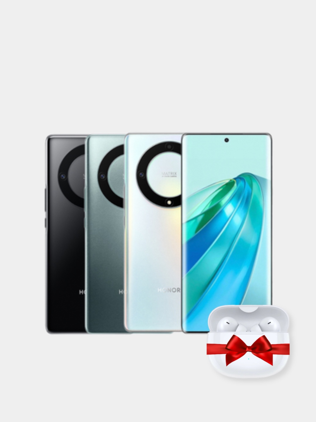 Купить Игровой смартфон Honor X9a 6 128 Gb Fullhd и наушники Honor