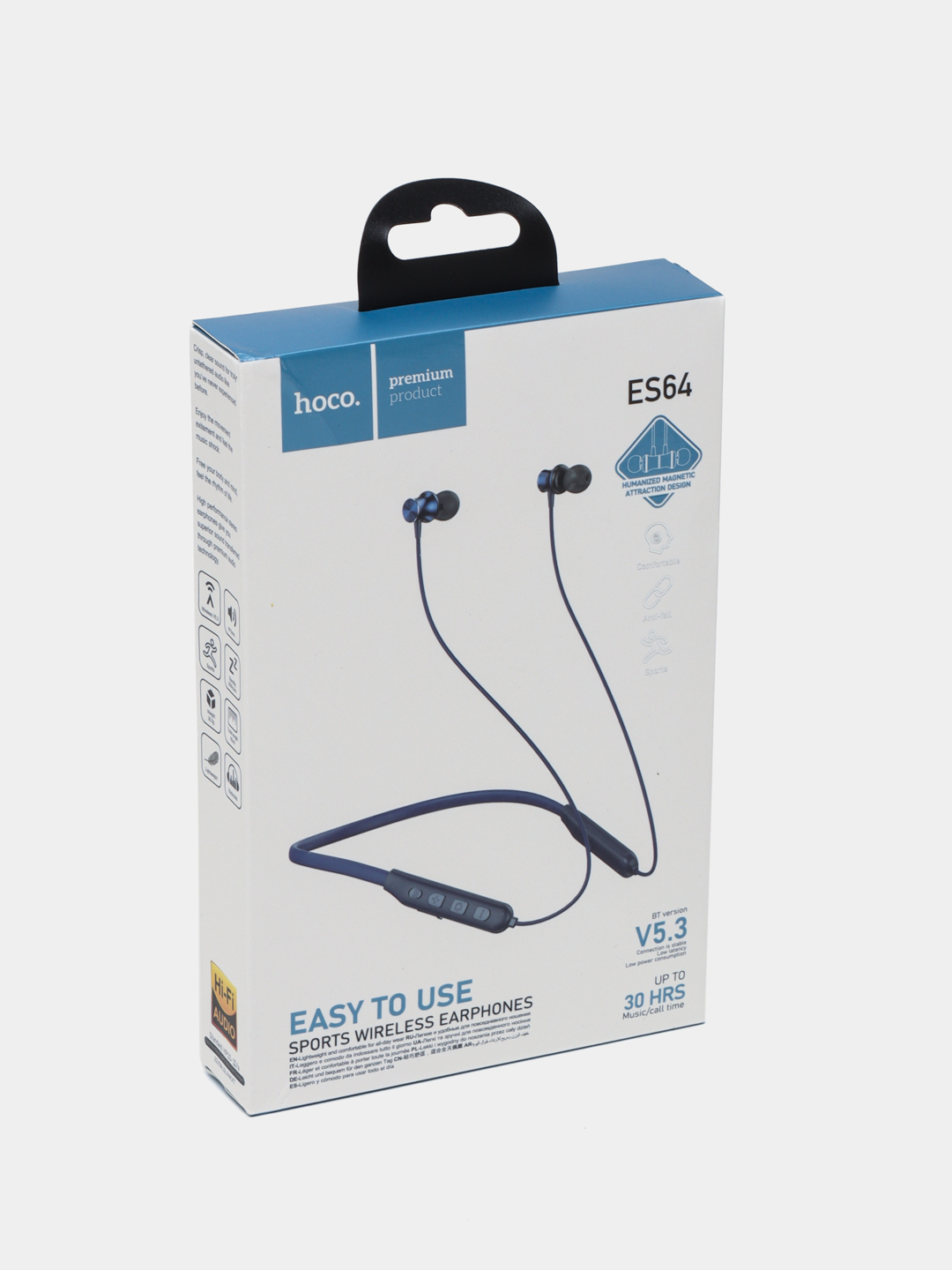 Беспроводные наушники Hoco ES64, спортивные, до 30 часов музыки купить по низким ценам в ...