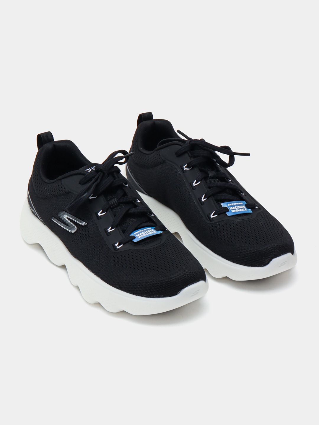 Кроссовки мужские Skechers Go Walk Massage Fit 216404-BKW купить по ...