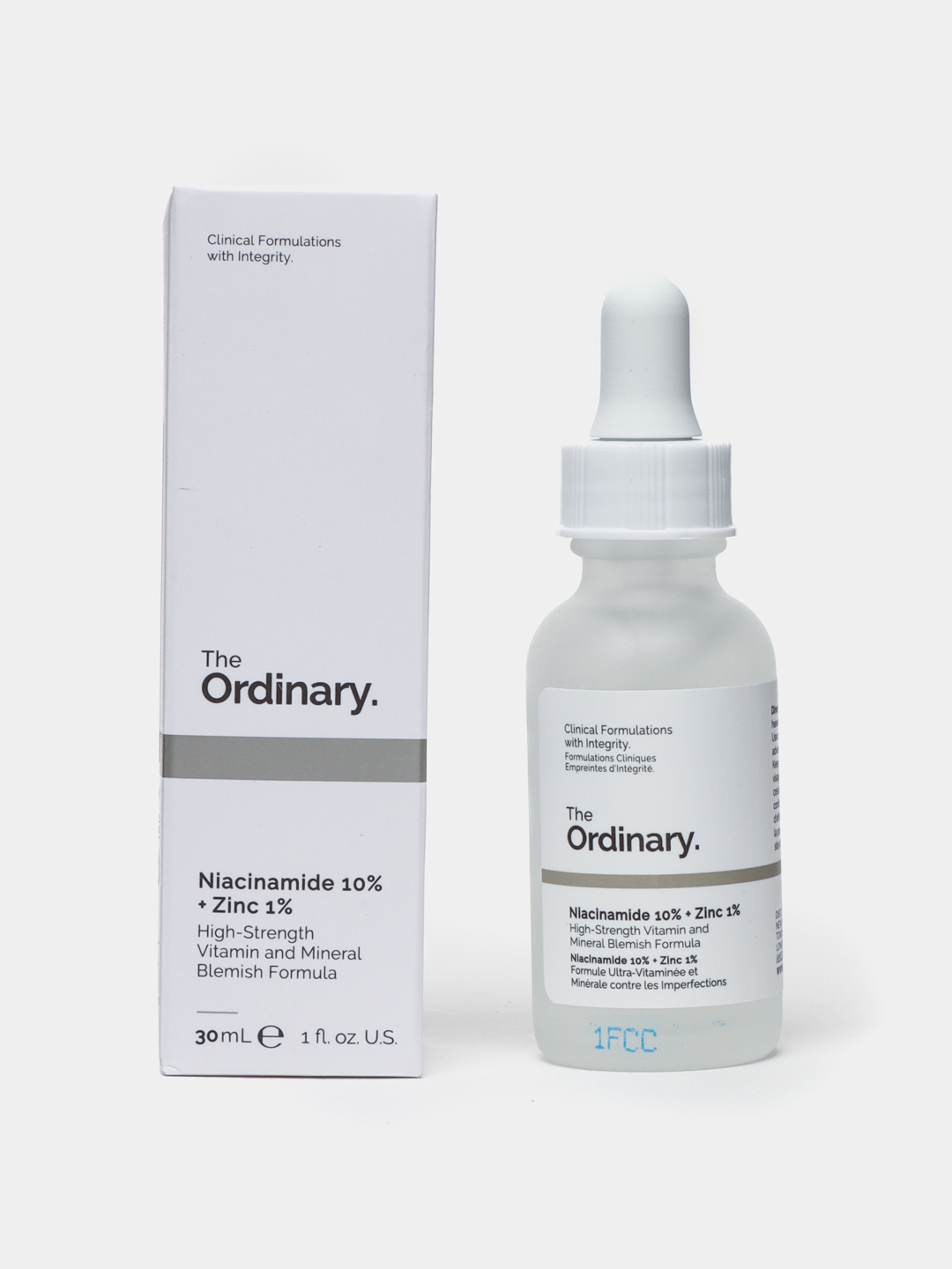 Сыворотка для лица с ниацинамидом и цинком Niacinamide 10% + Zinc 1% ...