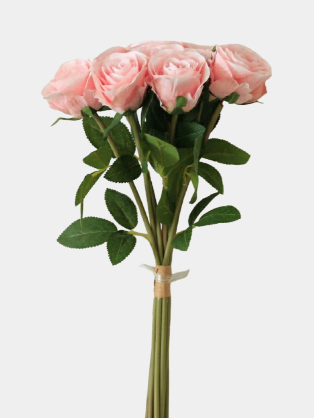 Sun'iy gullar, uy dekoratsiyasi uchun atirgullar qizil, oq, pushti ...