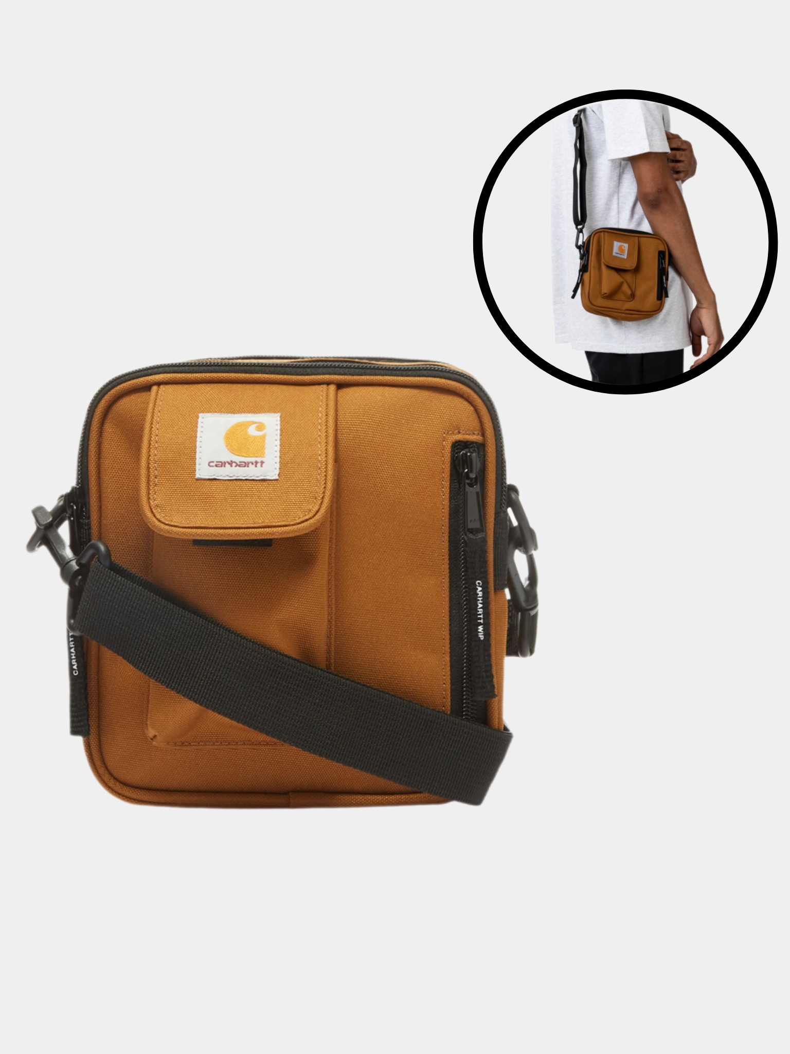 Сумка через плечо Carhartt, универсальная, унисекс купить по низким ...