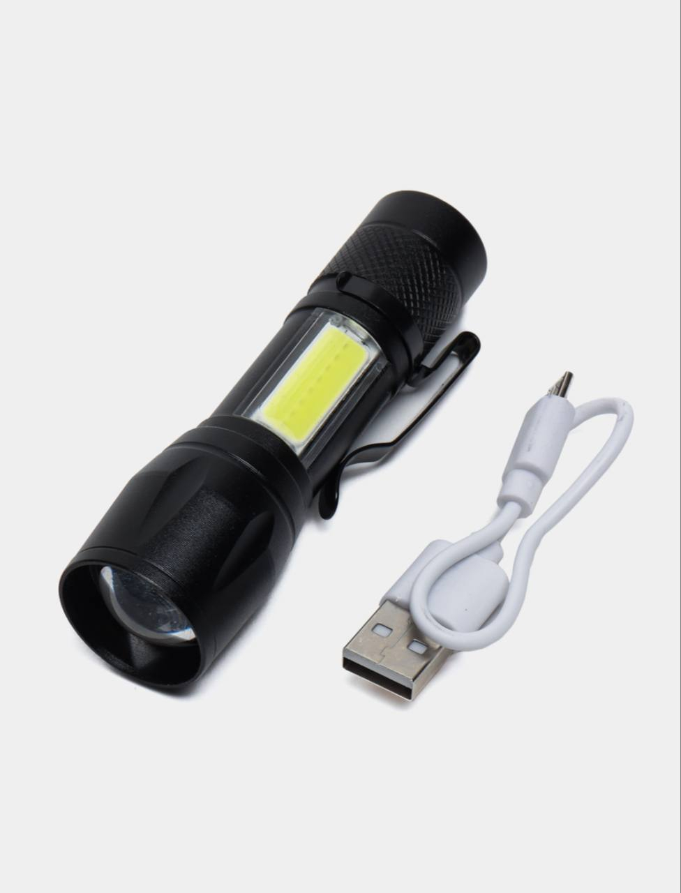 Ручной фонарь аккумуляторный, светодиодный с USB зарядкой купить по ...