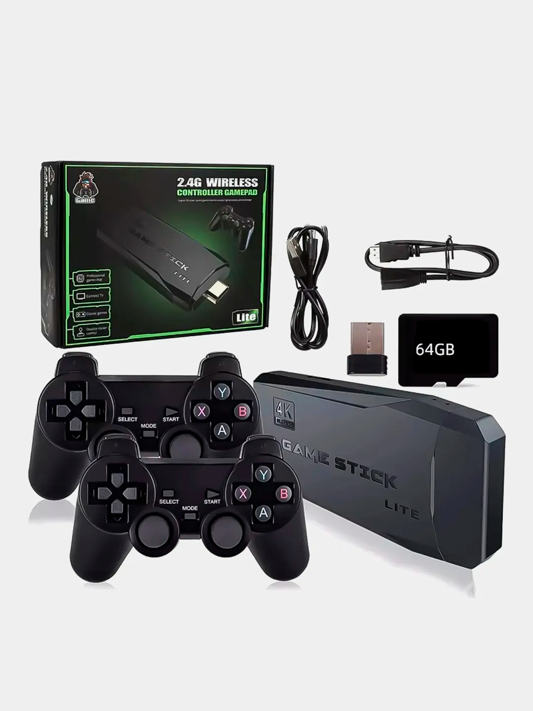 Игровая приставка Game Stick Lite 64 ГБ, Y6 Powkiddy 64 ГБ, D90 Game Stick 64 ГБ купить по ...
